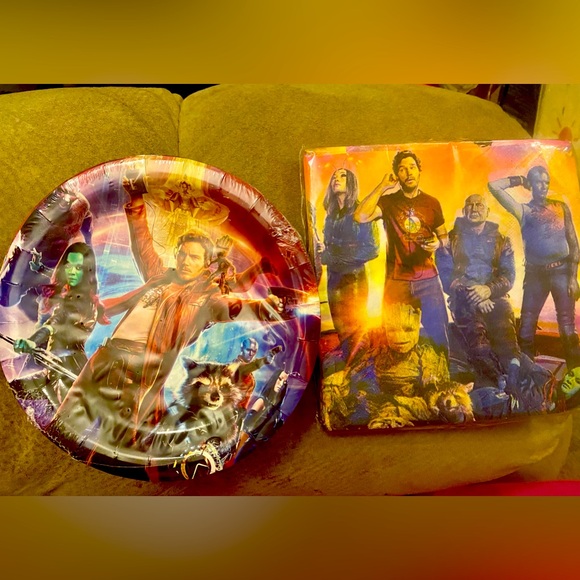 Disney | Party Supplies | Disneys Guardian Of The Galaxy Party Plates ...